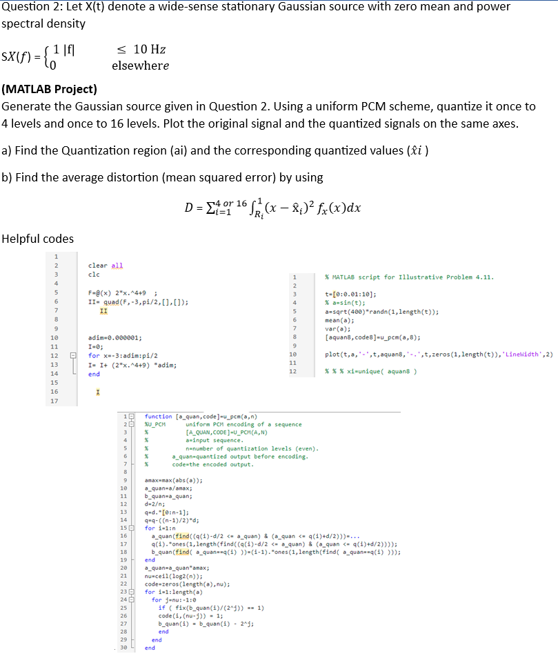 Solved Question 2Let x(t) ﻿denote a wide-sense stationary | Chegg.com