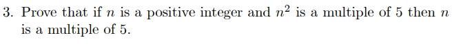 Solved Prove that if n is a positive integer and n2 is a | Chegg.com