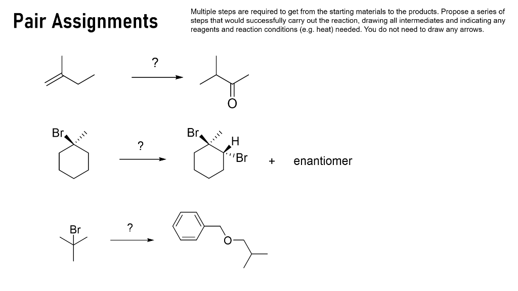 Solved Pair Assignments Multiple steps are required to get | Chegg.com