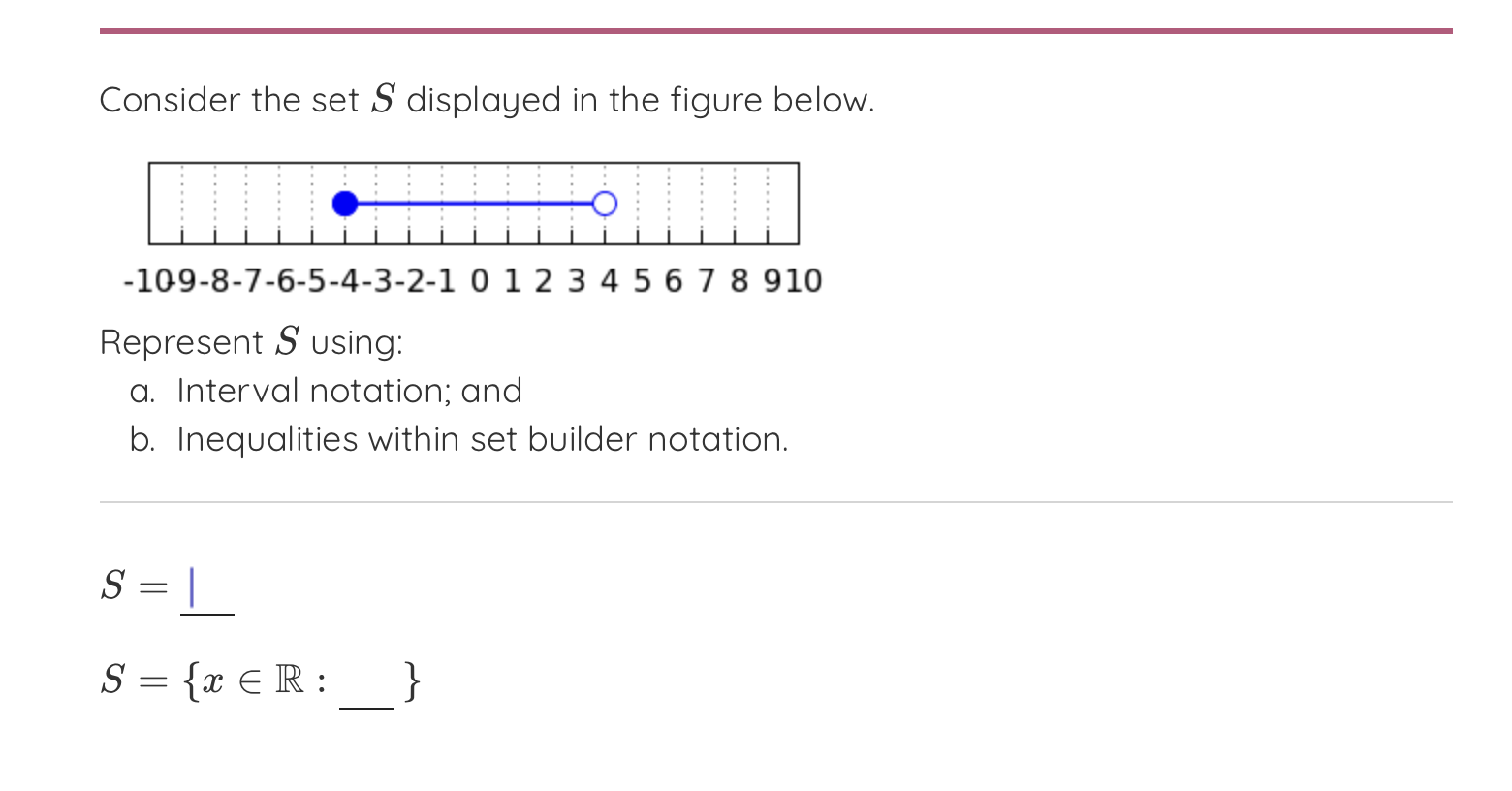 Solved Consider the set \\( S \\) displayed in the figure | Chegg.com