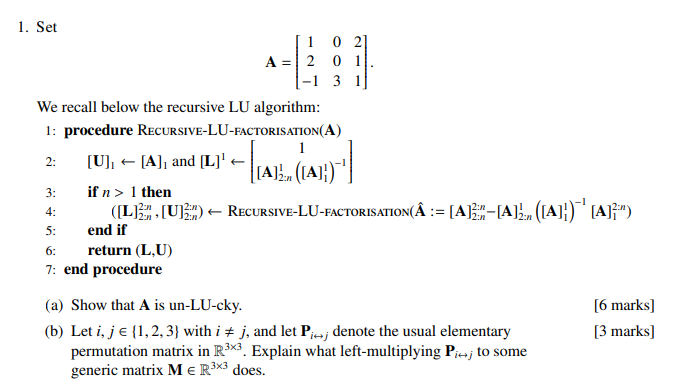 2: clan, can- 3: 1. Set 1 0 2 A = 2 0 1 -1 3 1 We | Chegg.com