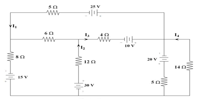 Solved Find the current flowing through each resistor using: | Chegg.com