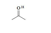 Solved 5) When propanone (acetone) reacts with H2, 18O, in | Chegg.com