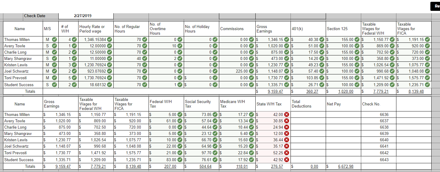 Solved Continuing Payroll Project: Prevosti Farms and | Chegg.com