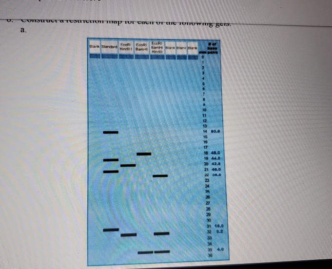 Solved 6. Construct a restriction map for each of the | Chegg.com