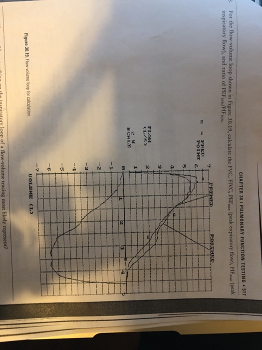 . For the flow-volume loop s in Figure 30.19, | Chegg.com