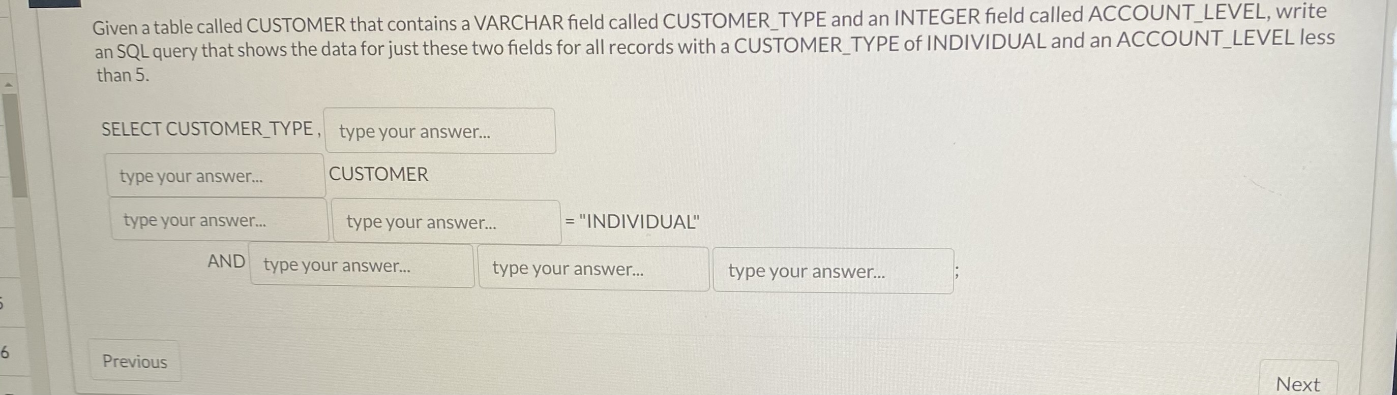 Solved Write an SQL query that shows all the fields and | Chegg.com
