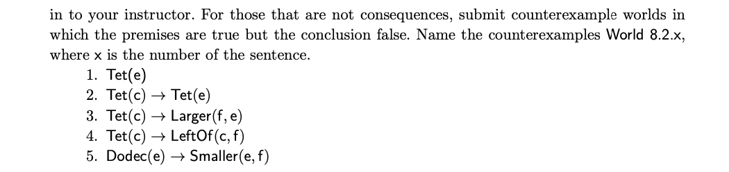 8.2 Open Conditional Sentences. Suppose that the | Chegg.com