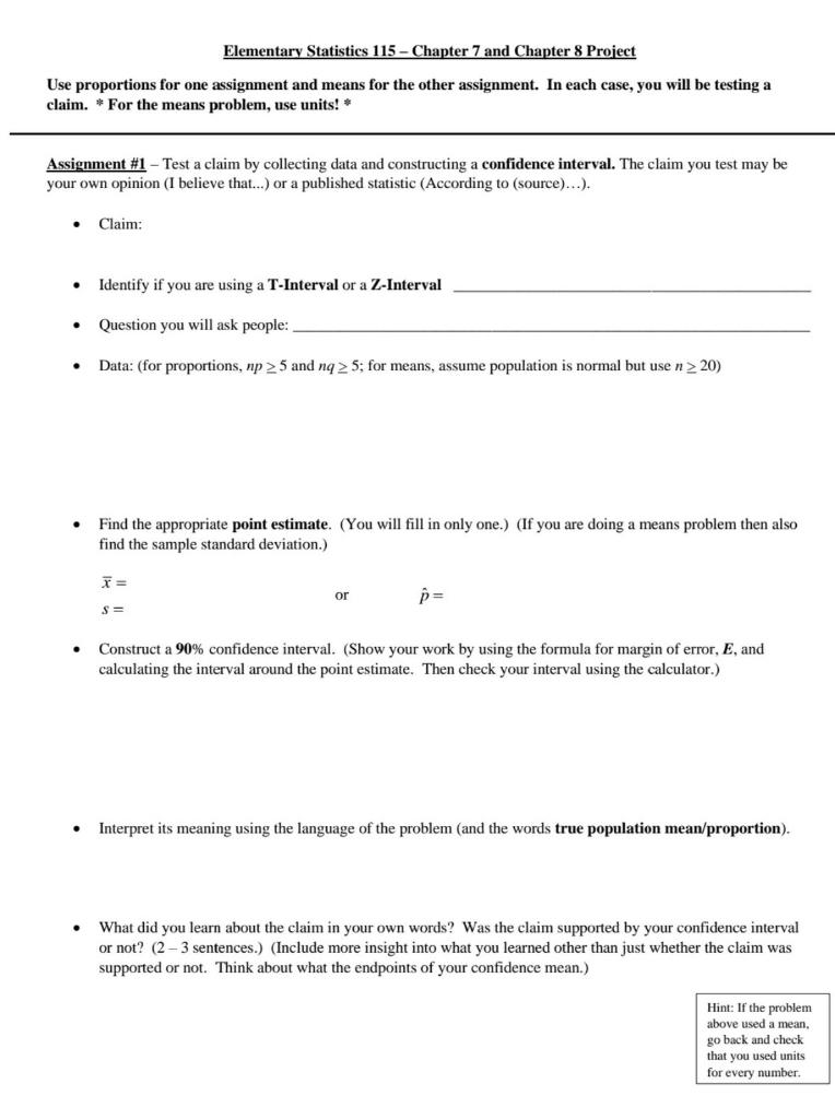 Solved Elementary Statistics 115 - Chapter 7 and Chapter 8 | Chegg.com