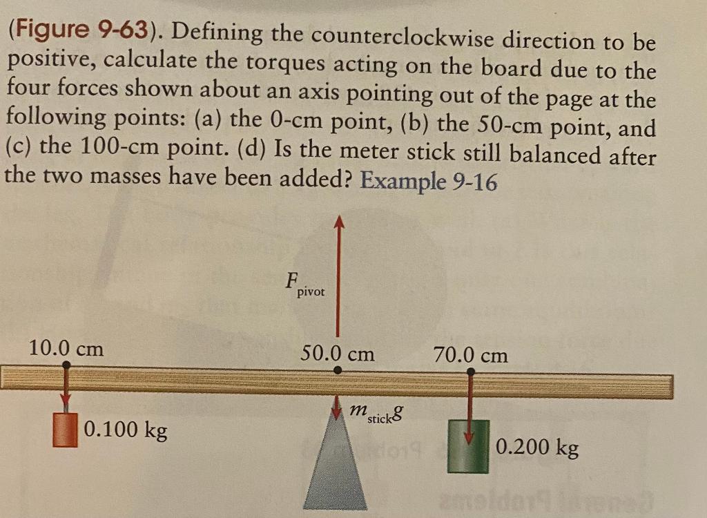 Solved A 50.0 g meter stick is balanced at its midpoint (50 | Chegg.com Solved A 50.0 g meter stick is balanced at its midpoint (50 | Chegg.com