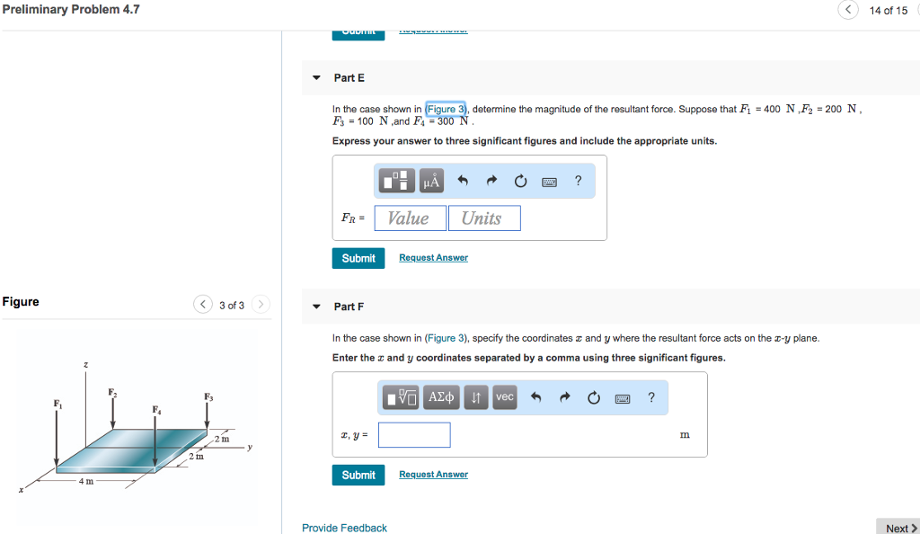 Solved PartA In the case shown in (Figure 1), determine the | Chegg.com