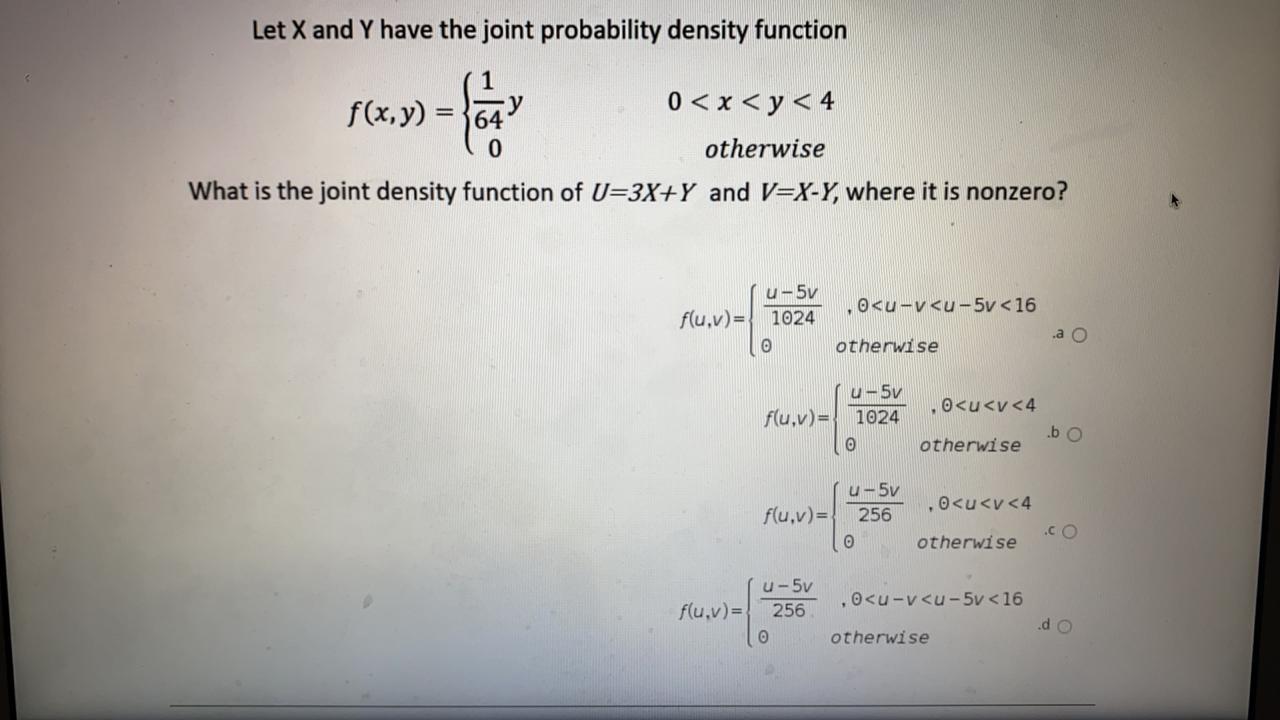Solved Let X and Y have the joint probability density | Chegg.com