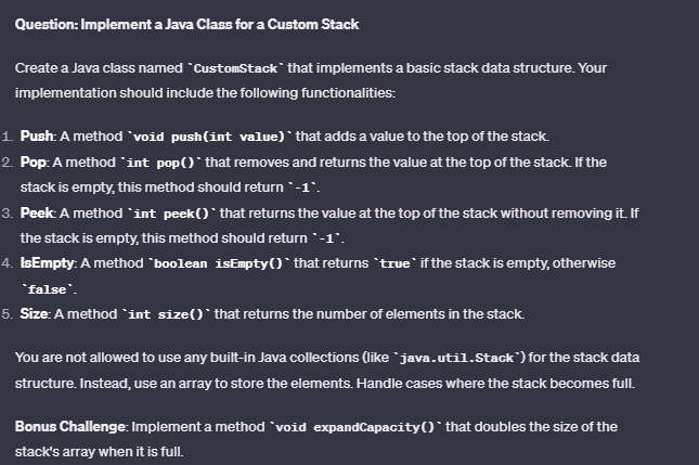 Solved Question: Implement a Java Method to Find the Second | Chegg.com