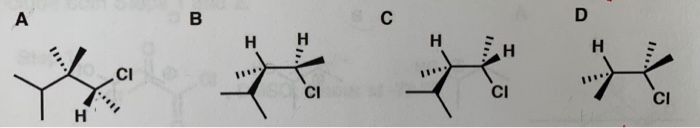 Solved Which one of these does E2 reaction with a bulky base | Chegg.com