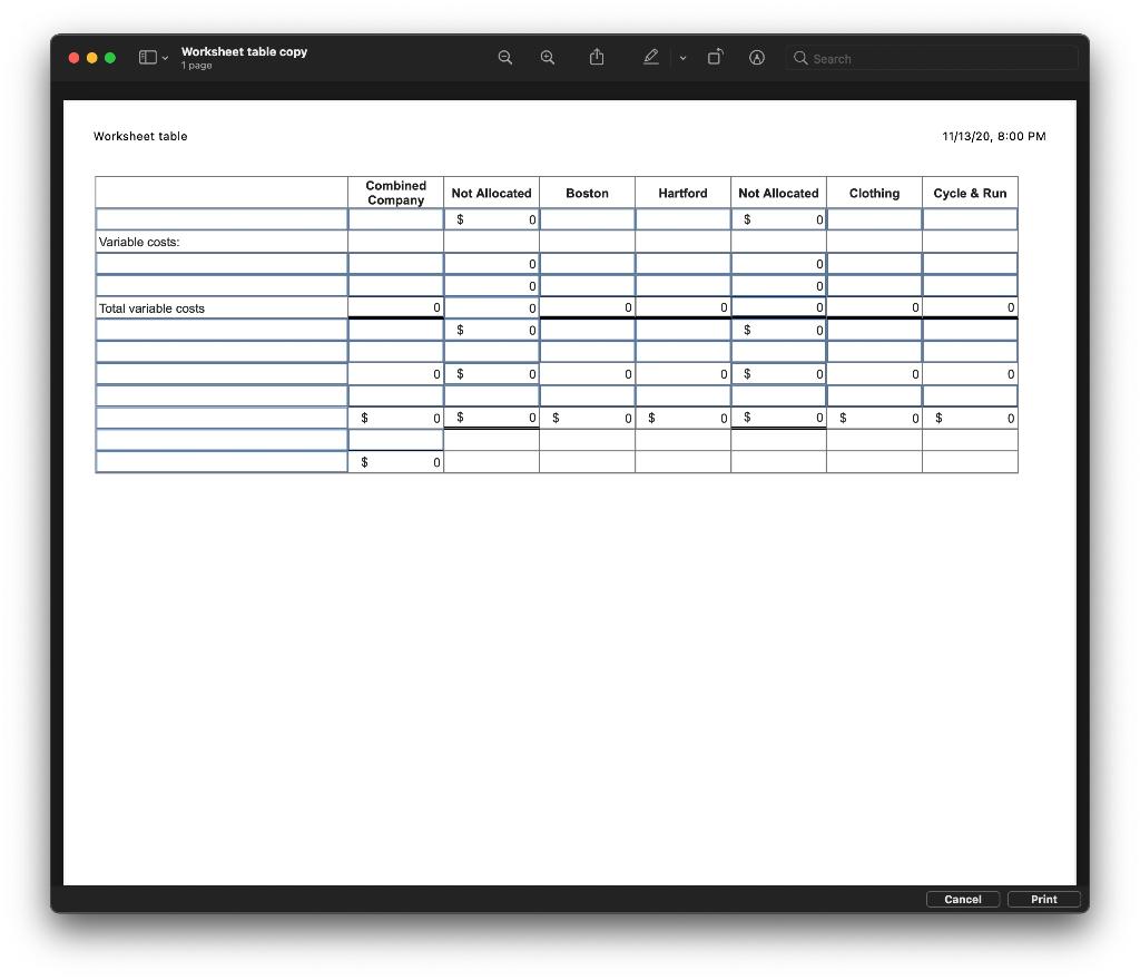 Solved [The following information applies to the | Chegg.com