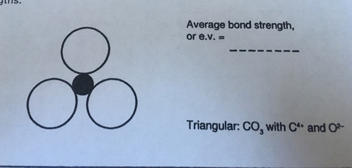 Solved Calculate the average bond strength by using the | Chegg.com