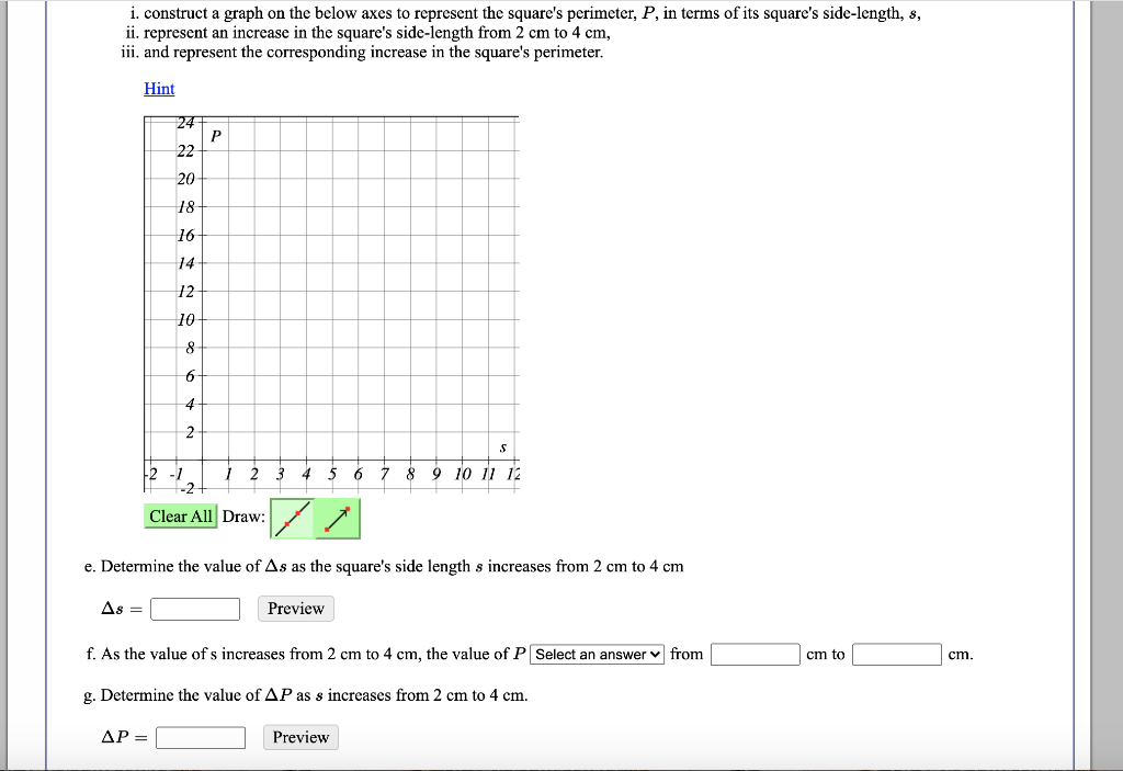 Solved i. construct a graph on the below axes to represent | Chegg.com