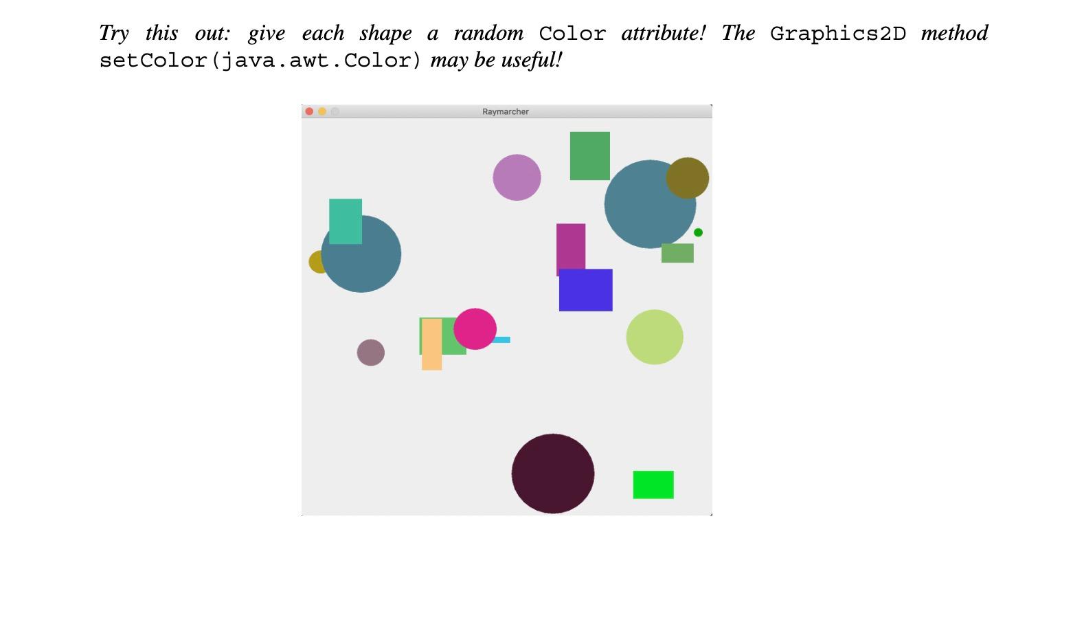 Solved Given this java starter code: RAYMARCHERPANEL | Chegg.com