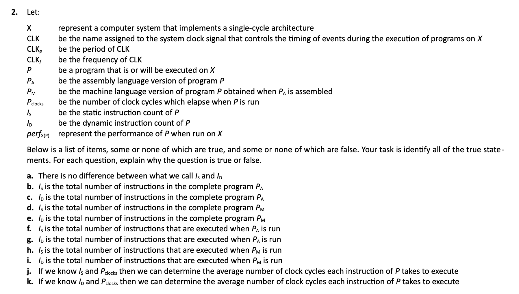 Solved X represent a computer system that implements a | Chegg.com