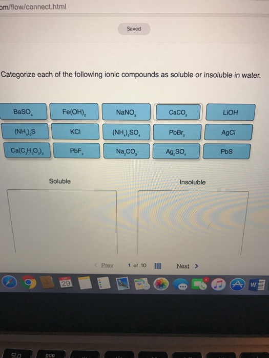 Solved om/flow/connect.html Saved Categorize each of the | Chegg.com
