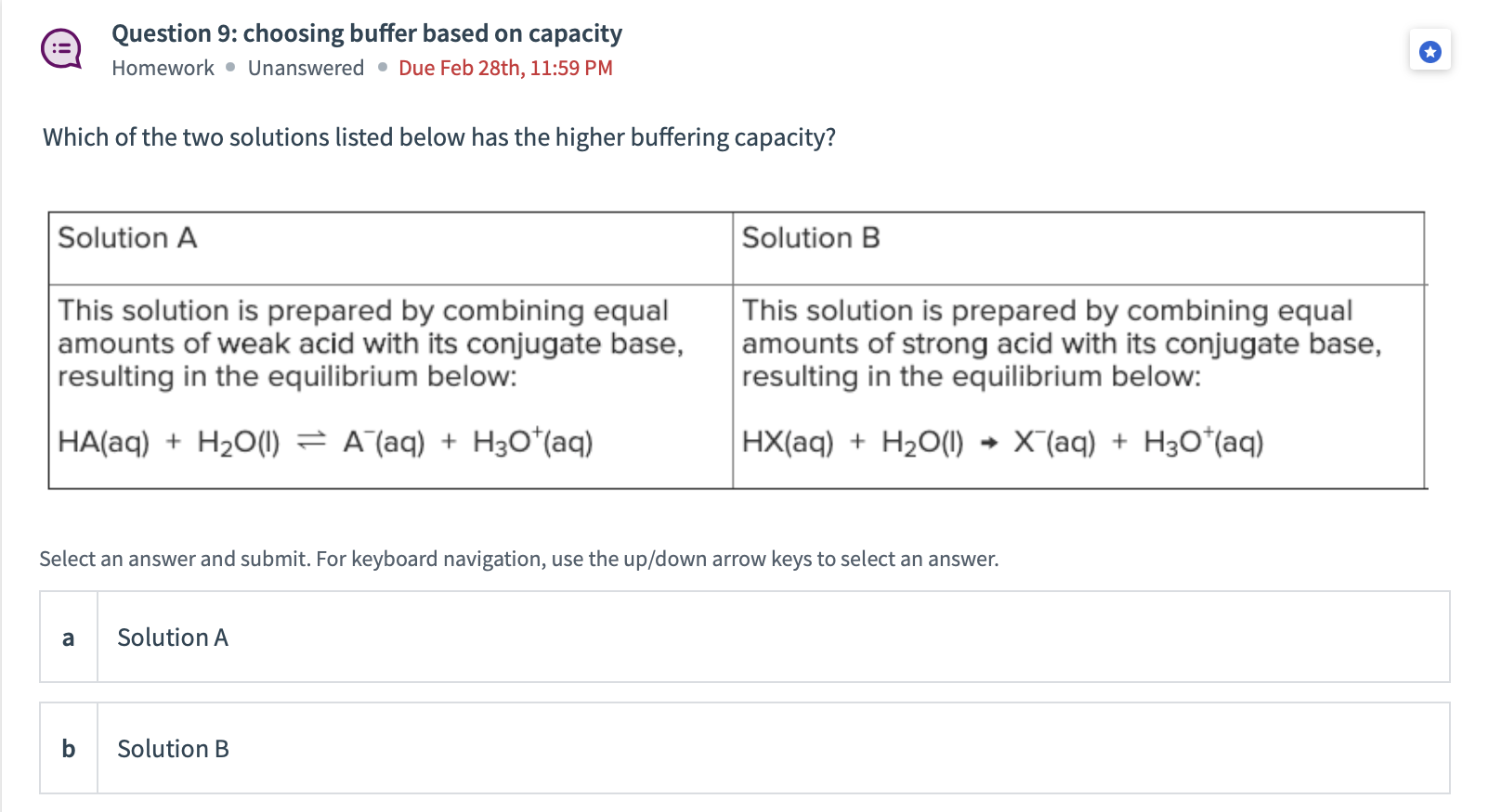 Solved Question 9: choosing buffer based on capacity | Chegg.com