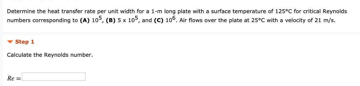 Solved Determine The Heat Transfer Rate Per Unit Width For A Chegg