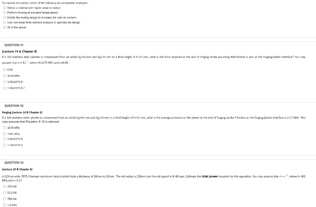 Solved help with 30-33 thanks | Chegg.com