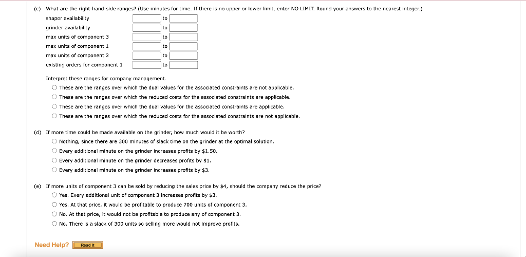 Solved machine are as follows: (a) Formulate and solve for | Chegg.com