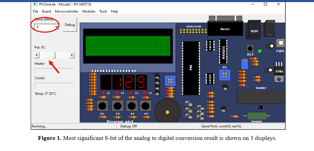 Solved Lab 5 Start PICSimLab. Select the board McLab2. | Chegg.com