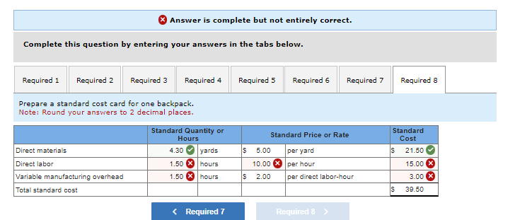 Solved ( Answer is complete but not entirely correct. | Chegg.com