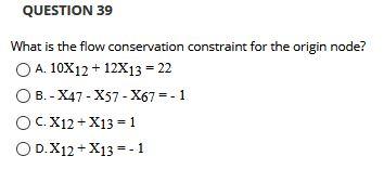 Solved Consider the network below. Formulate the LP for | Chegg.com