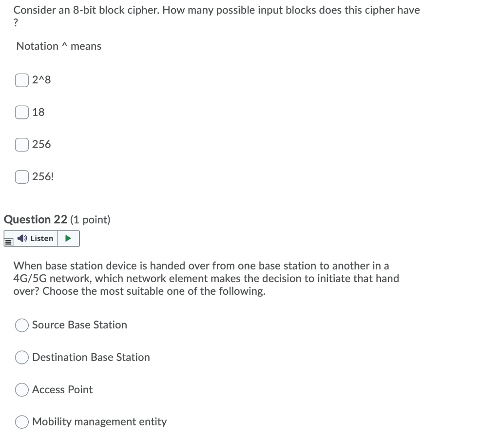 Solved Consider An 8 Bit Block Cipher How Many Possible 