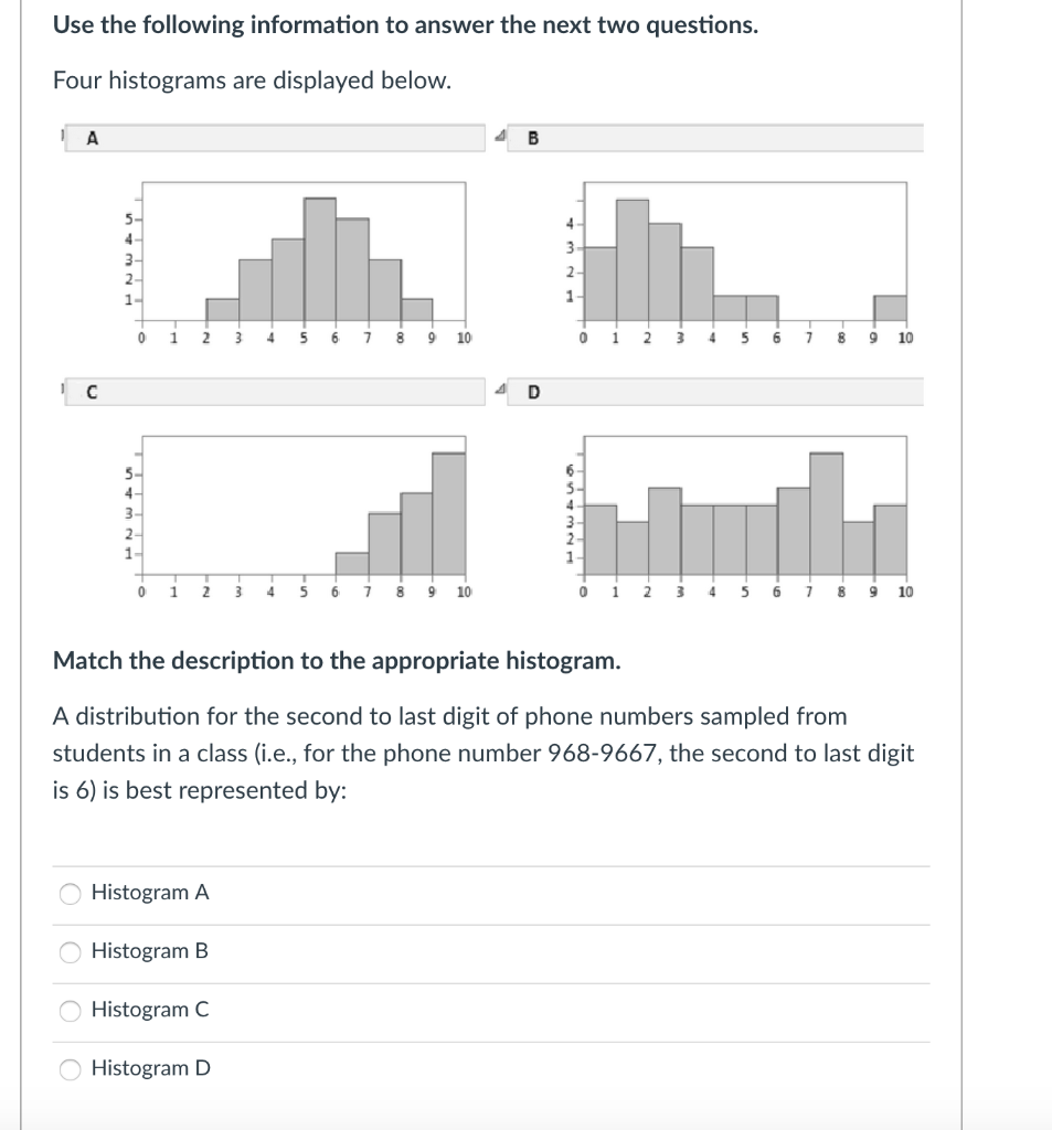 Solved Use the following information to answer the next two | Chegg.com