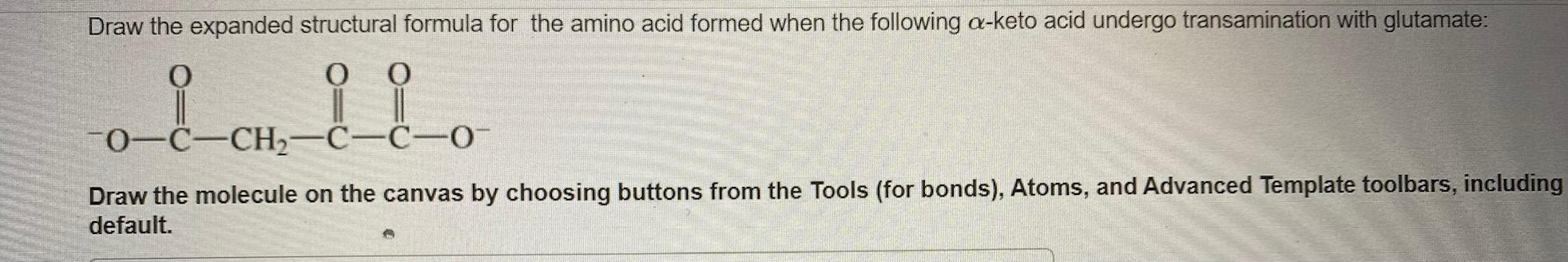 Solved Draw the expanded structural formula for the amino | Chegg.com