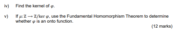 Solved b) Let G = (Z/3Z) x (Z/5Z) and o be a mapping from | Chegg.com