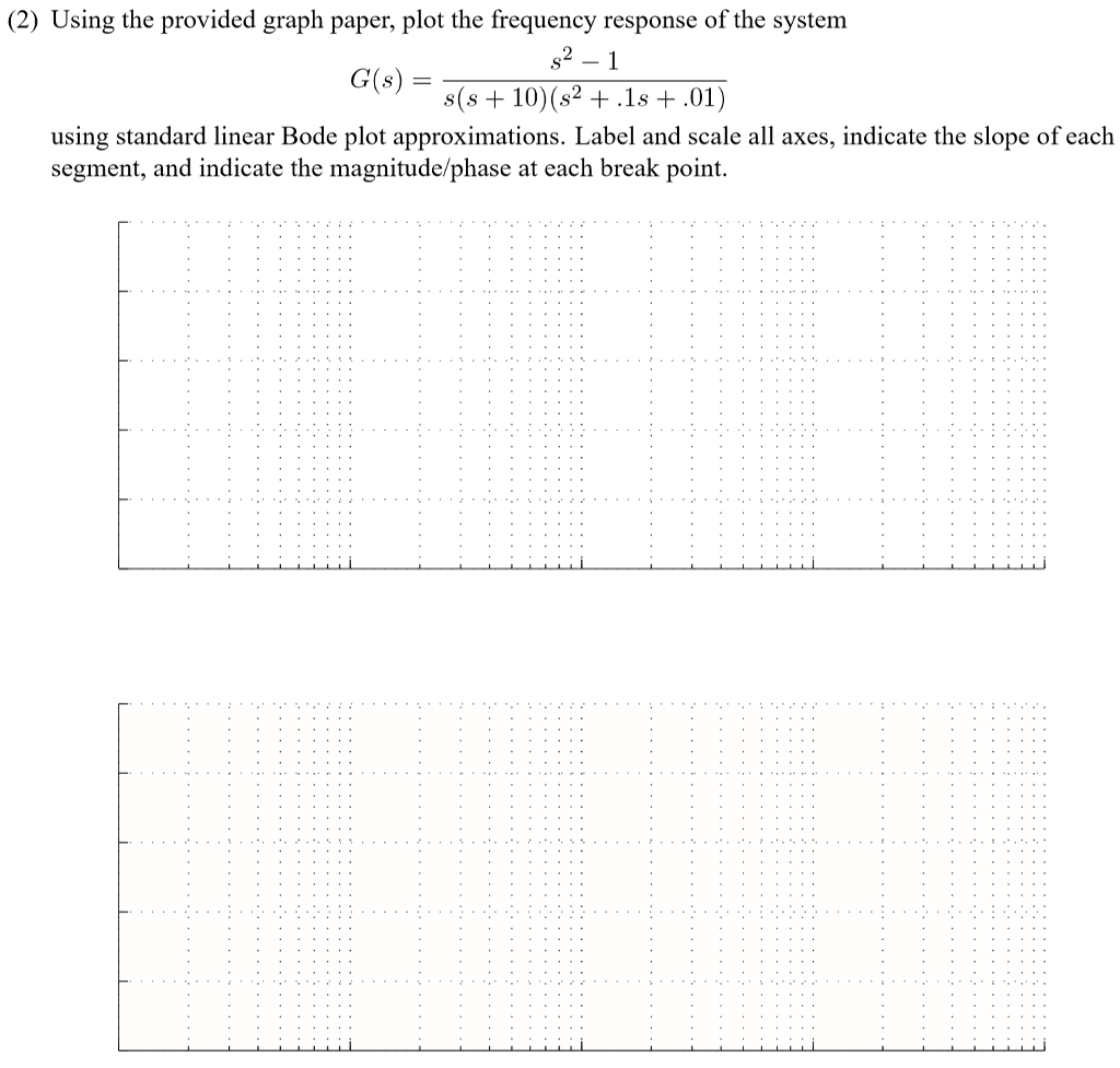 Solved Note: Course Name: Automatic Control System. Please | Chegg.com