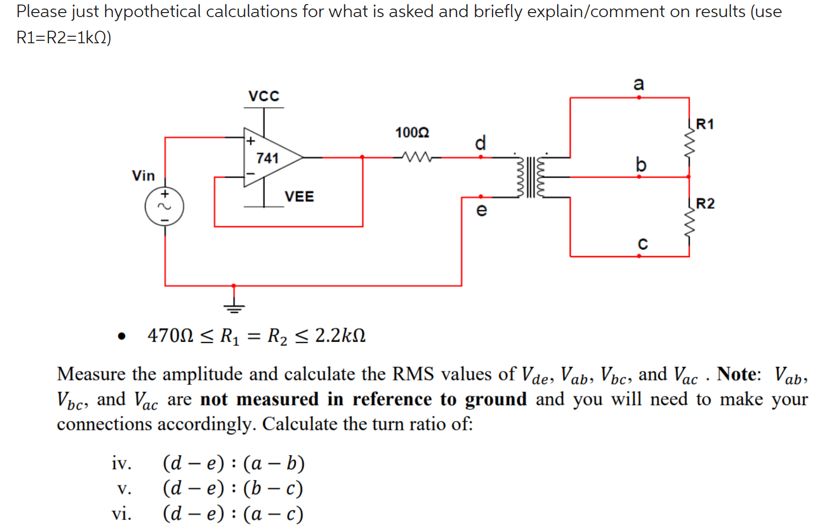 Please just hypothetical calculations for what is | Chegg.com