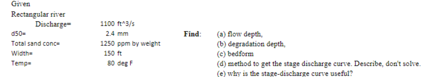 Solved Rectangular river | Chegg.com