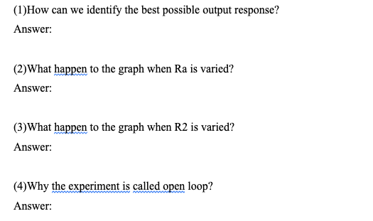 Solved (1)How can we identify the best possible output | Chegg.com