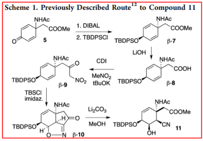 Solved 12 Scheme 1. Previously Described Route' to Compound | Chegg.com