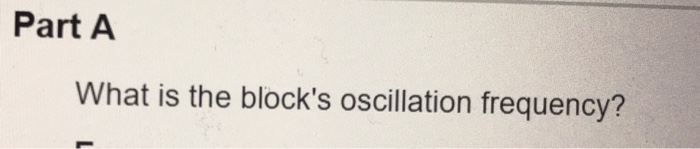 Solved Problem 14.45 A 210 g block hangs from a spring with | Chegg.com