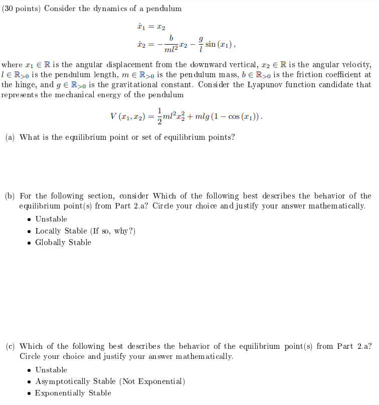Solved Show all work, explain and justify usage of anything | Chegg.com