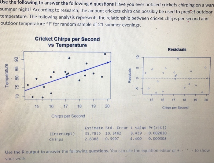 Solved Use the following to answer the following 6 questions | Chegg.com