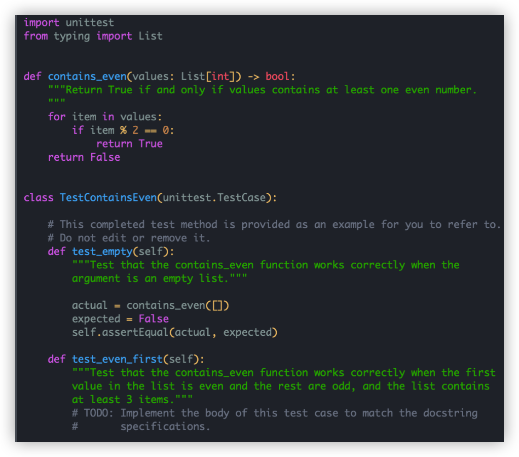 Solved Complete the following steps: (1) Below is a | Chegg.com