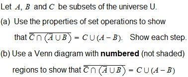 Solved Let A, B and C be sets. Prove that Ax(B ∪ C)=(AxB) ∪ | Chegg.com