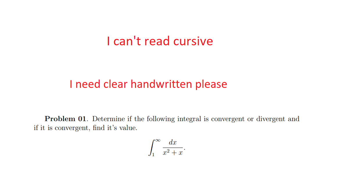 Solved I can't read cursive I need clear handwritten please | Chegg.com