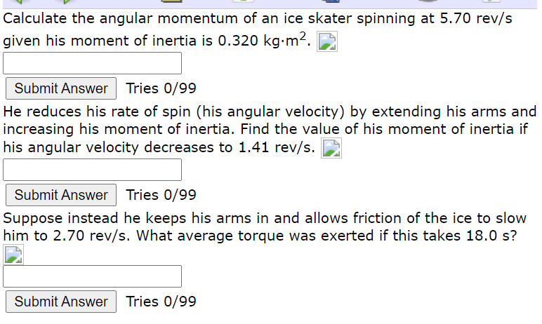 Solved Calculate the angular momentum of an ice skater | Chegg.com