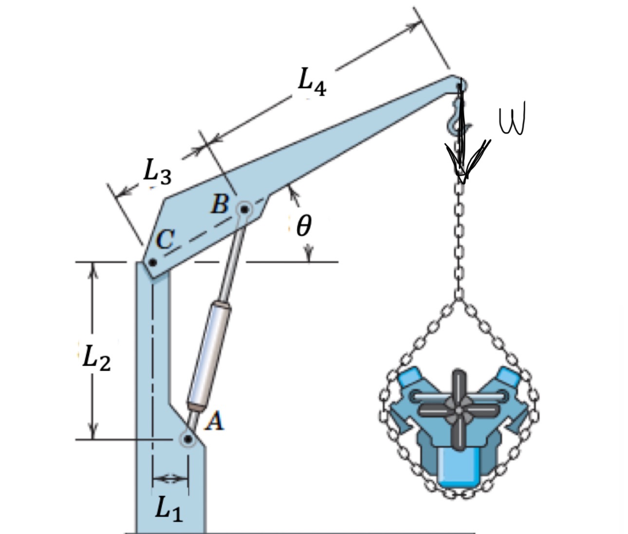 Solved Calcular ecuaciones de equilibrio de esta gruaL1: | Chegg.com