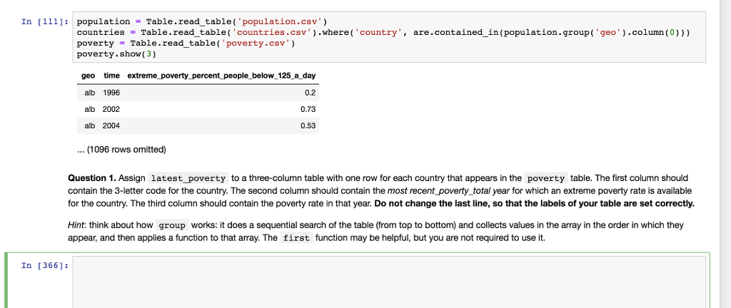 I am using Python and I am using the Jyupter | Chegg.com