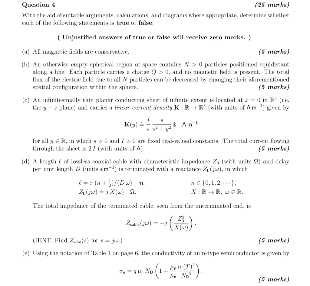 Solved With the aid of suitable arguments, calculations, and | Chegg.com